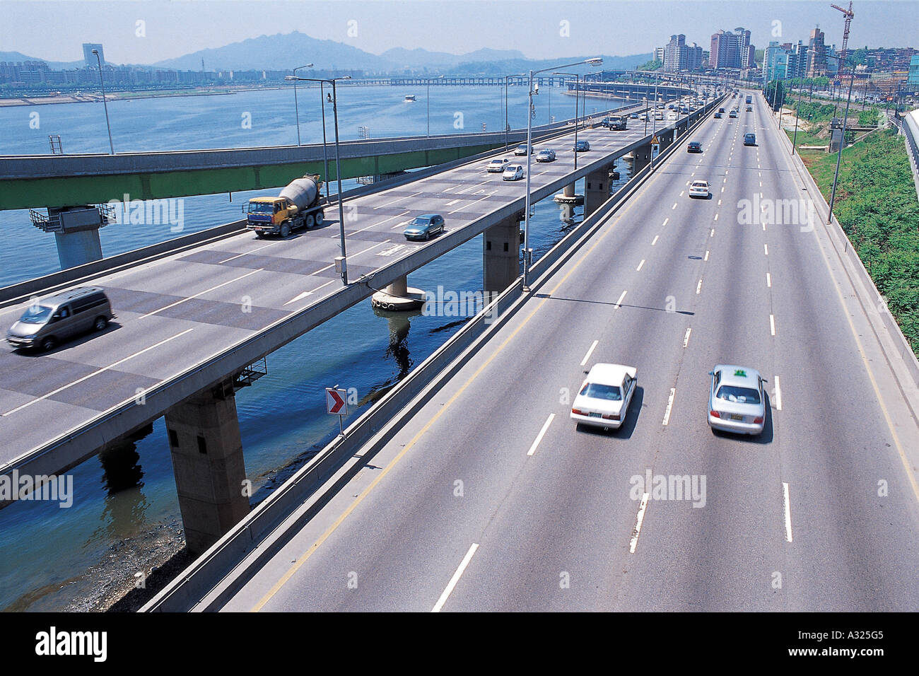 A large high level road in the city Stock Photo - Alamy