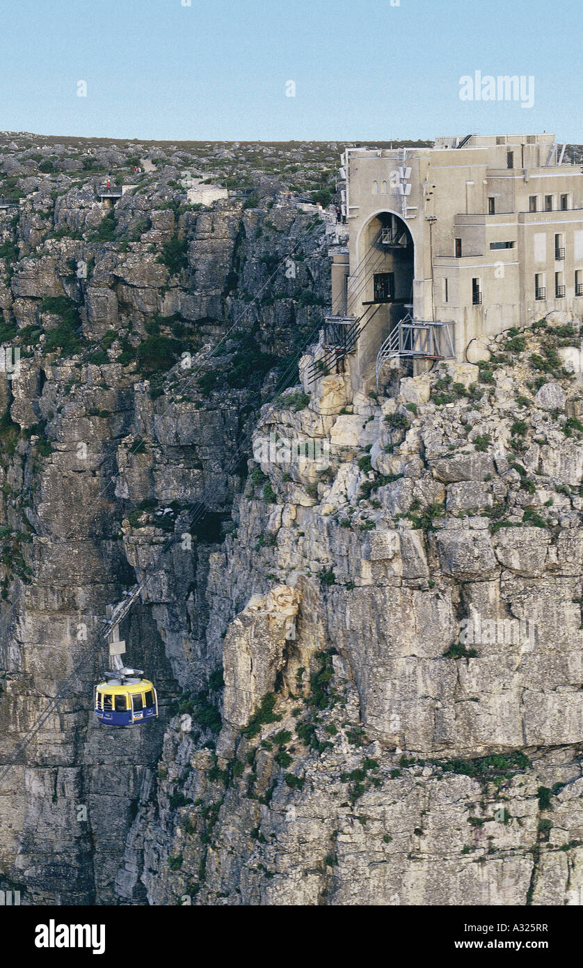 Table Mountain cableway, Cape Town, South Africa Stock Photo - Alamy