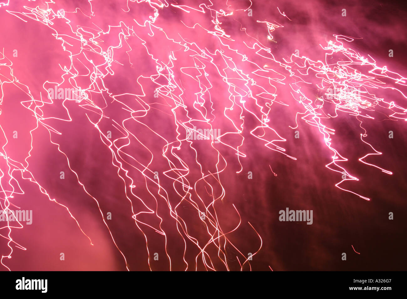 Pink smoke gun hi-res stock photography and images - Alamy