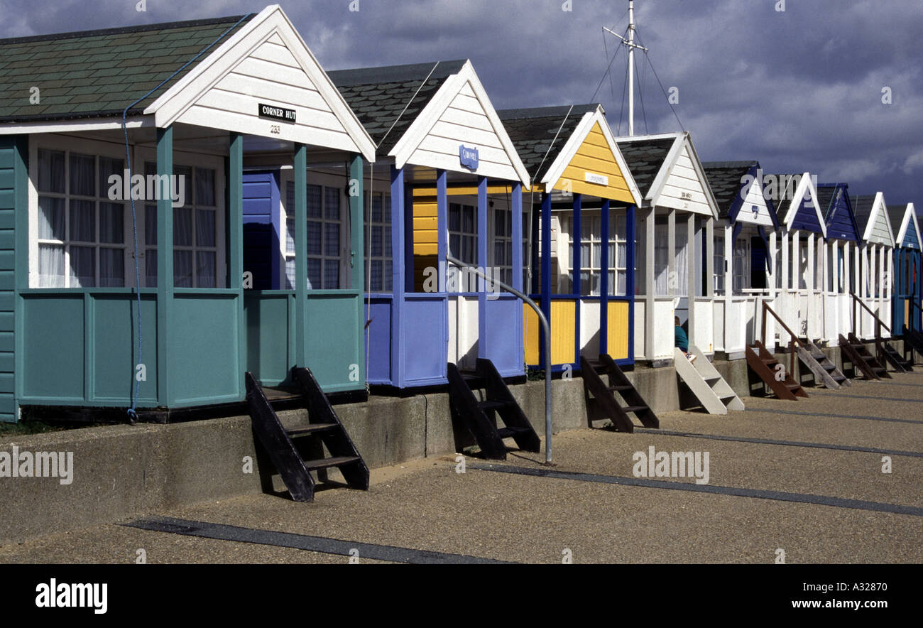 Beach huts photographed at Southwold Suffolk England Stock Photo - Alamy