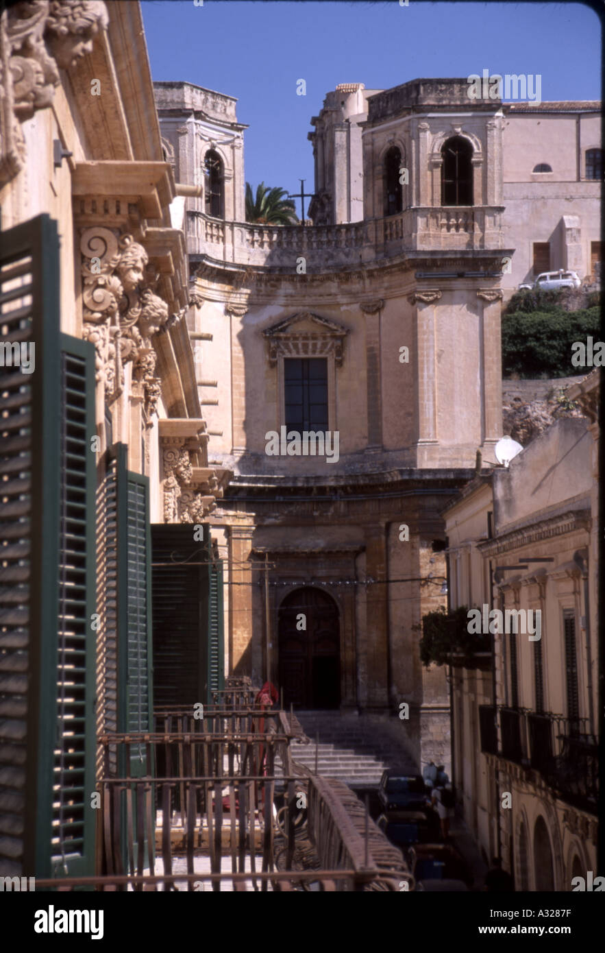 Baroque buildings are the typical type of architecture in Noto Sicily ...