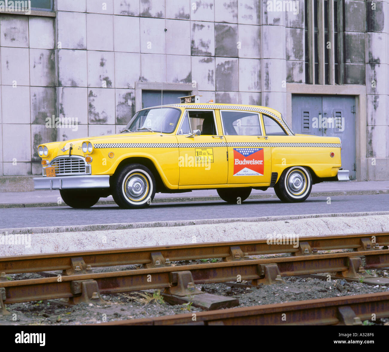 1981 Checker a11 taxi cab Stock Photo - Alamy