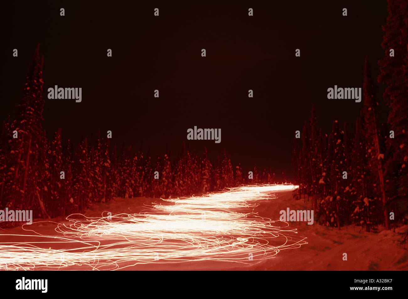 Torchlight parade ski resort hi-res stock photography and images - Alamy