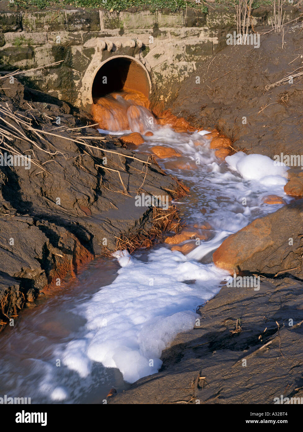 Brown Outfall Pipe High Resolution Stock Photography and Images - Alamy