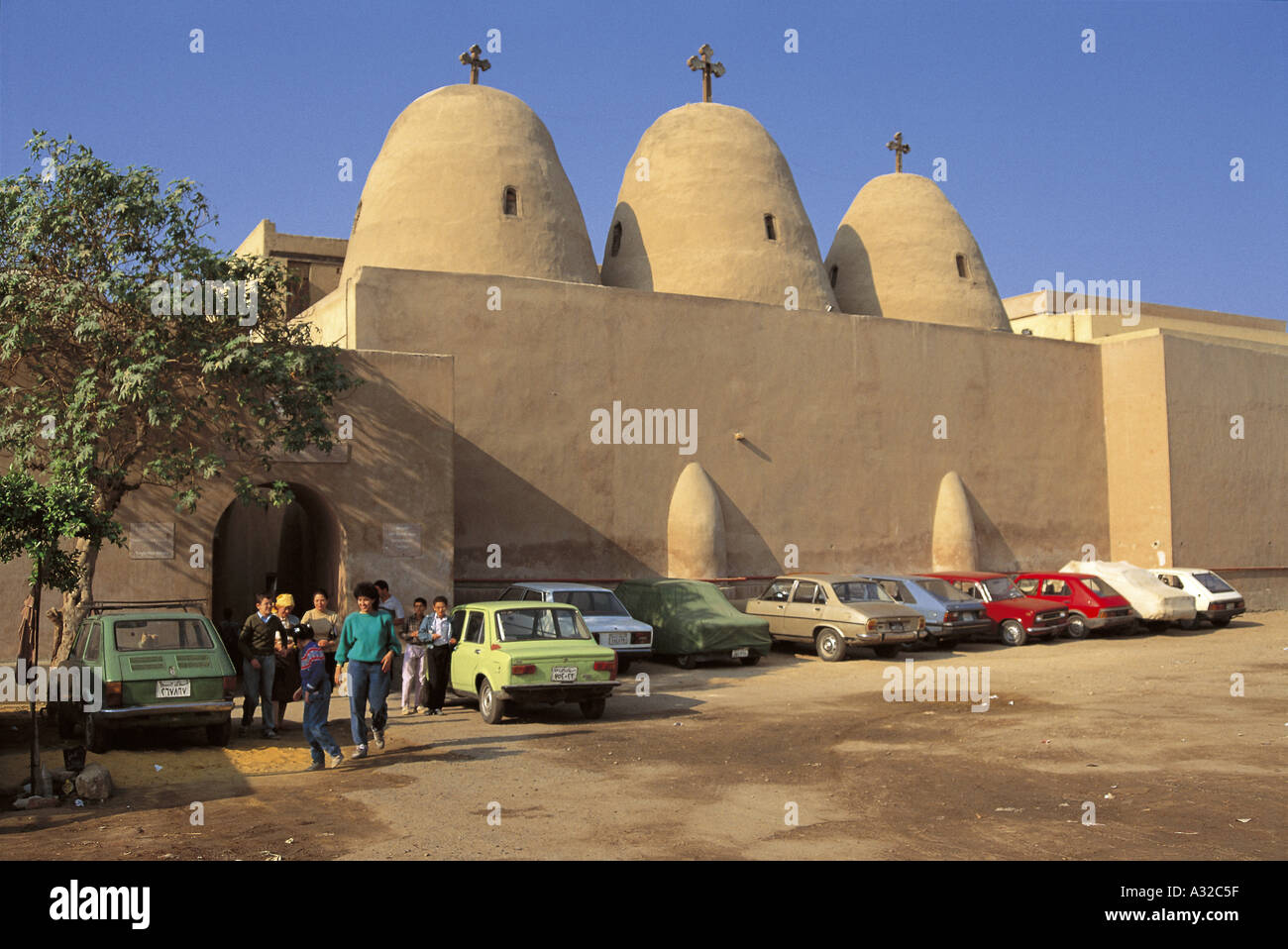 'Al-Adaweya', the Virgin Mary Coptic Church in the Cairo suburb of ...