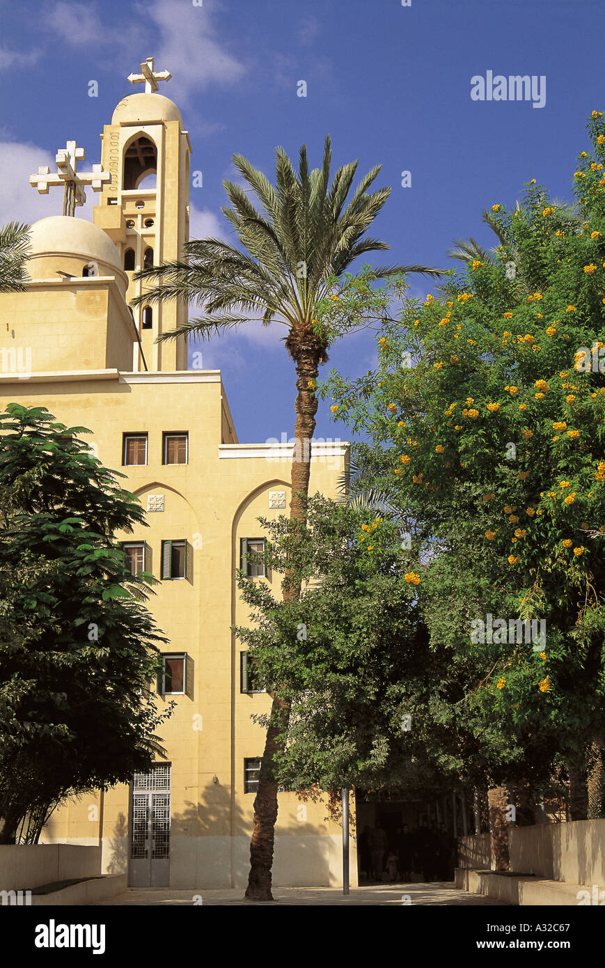 Monastery of Anba Bishoy in Wadi Natrun, Egypt, Saint Bishoy was born ...