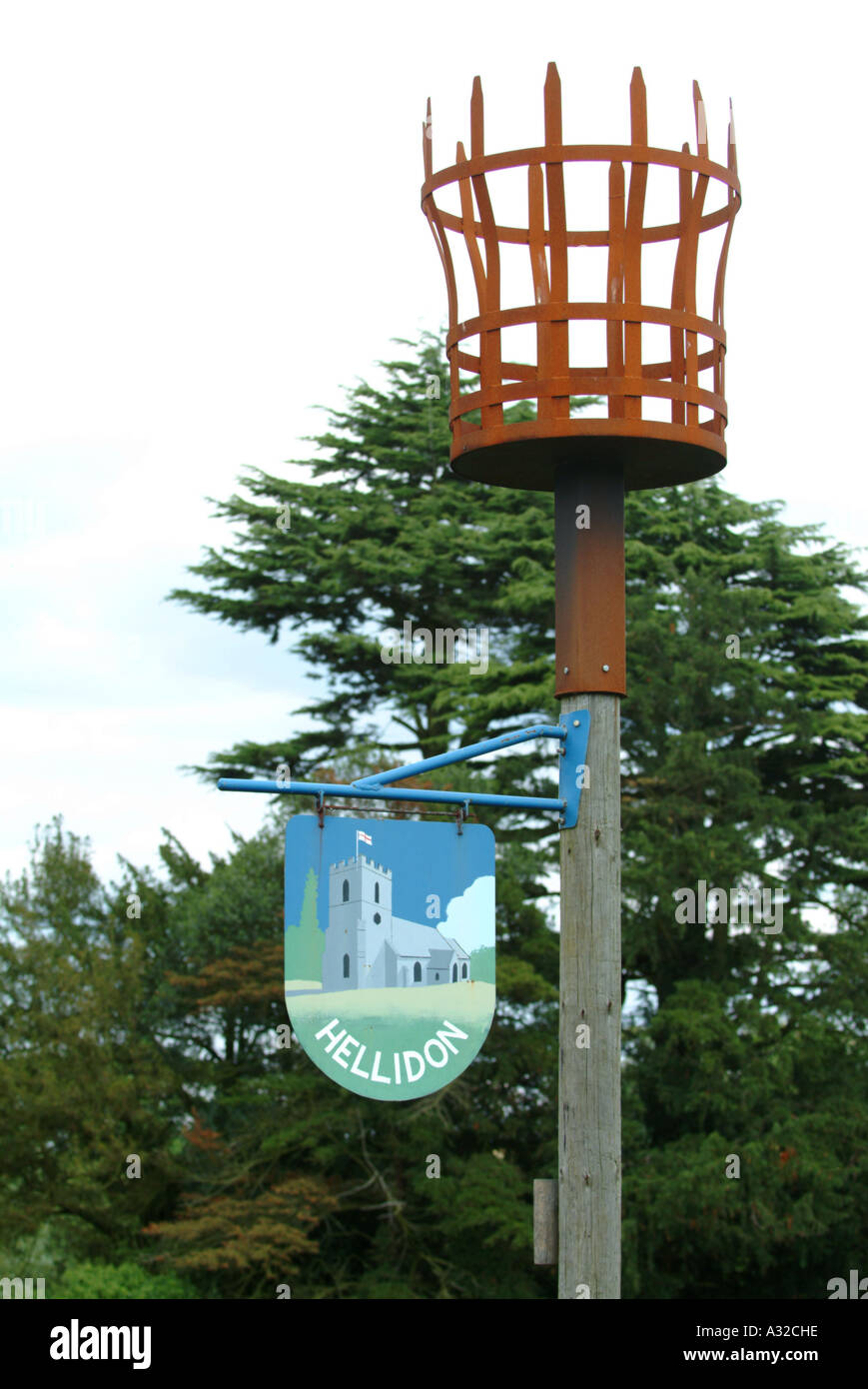 Northamptonshire sign village hi-res stock photography and images - Alamy