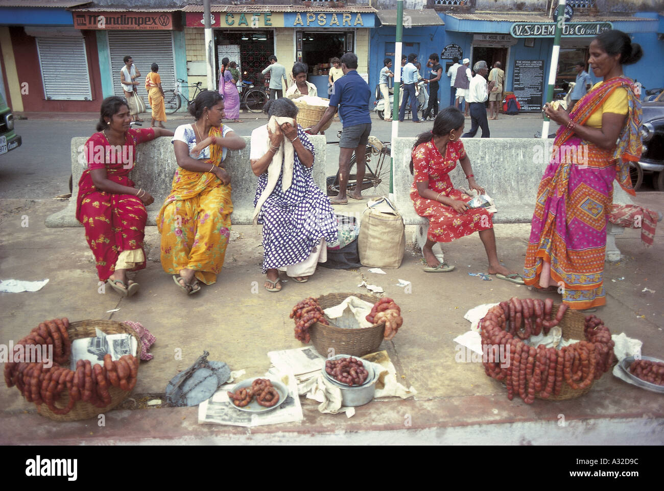 India goa panaji panjim market hi-res stock photography and images - Alamy