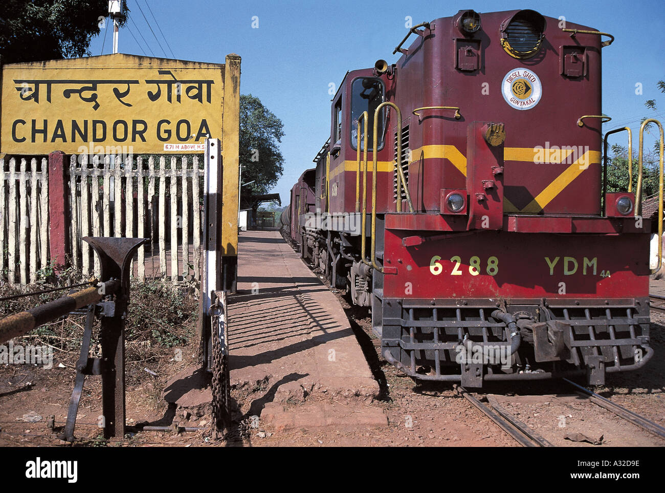 Train to Goa Stock Photo - Alamy