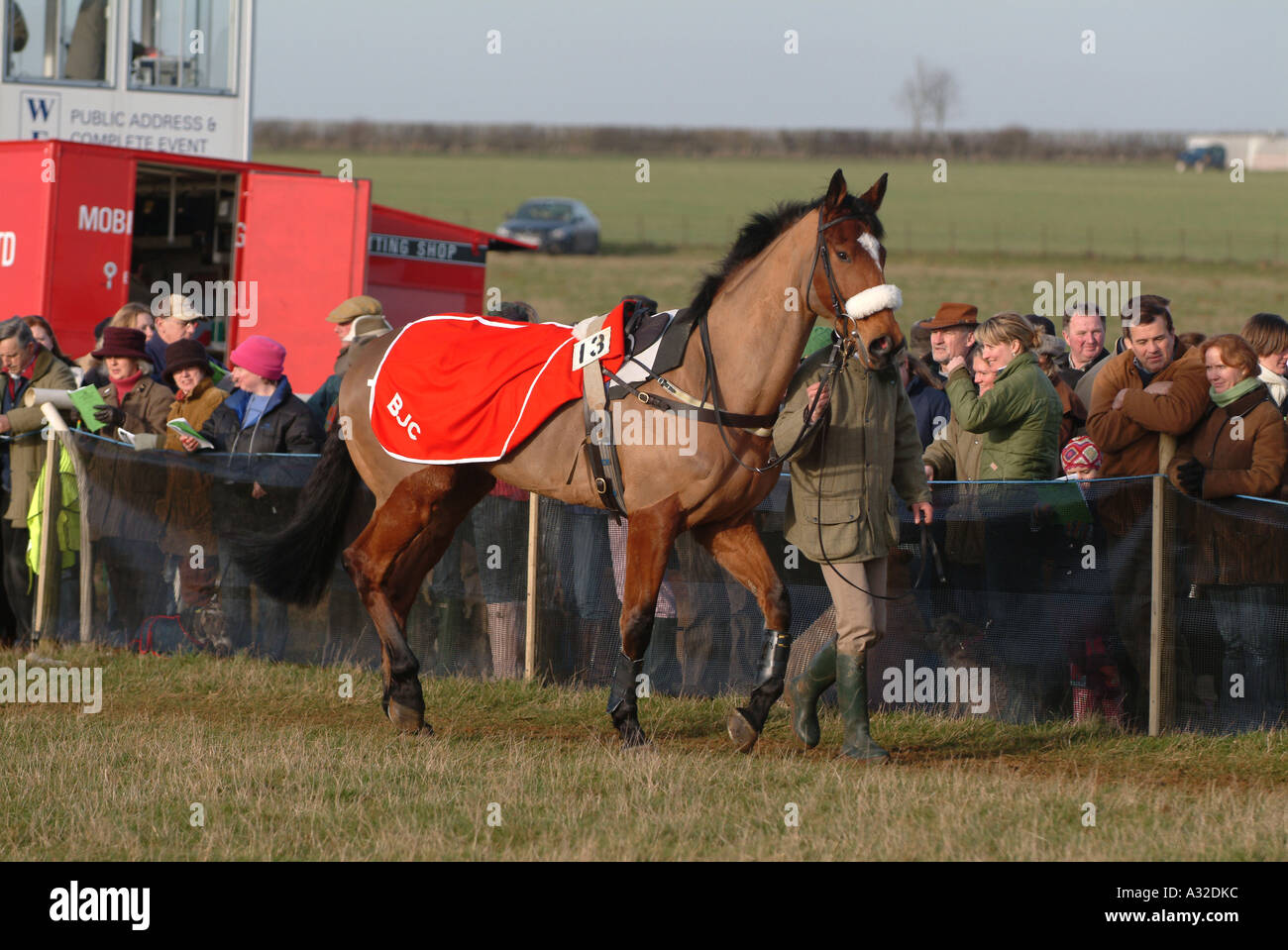 Heythrop Hunt Point to Point Dunthrop Chipping Norton Oxfordshire Stock ...