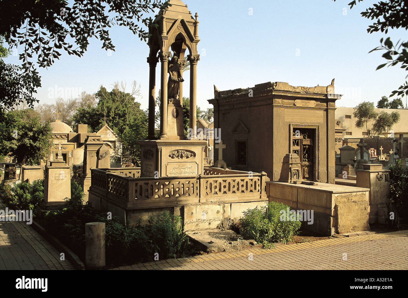Coptic cemetery cairo hi-res stock photography and images - Alamy