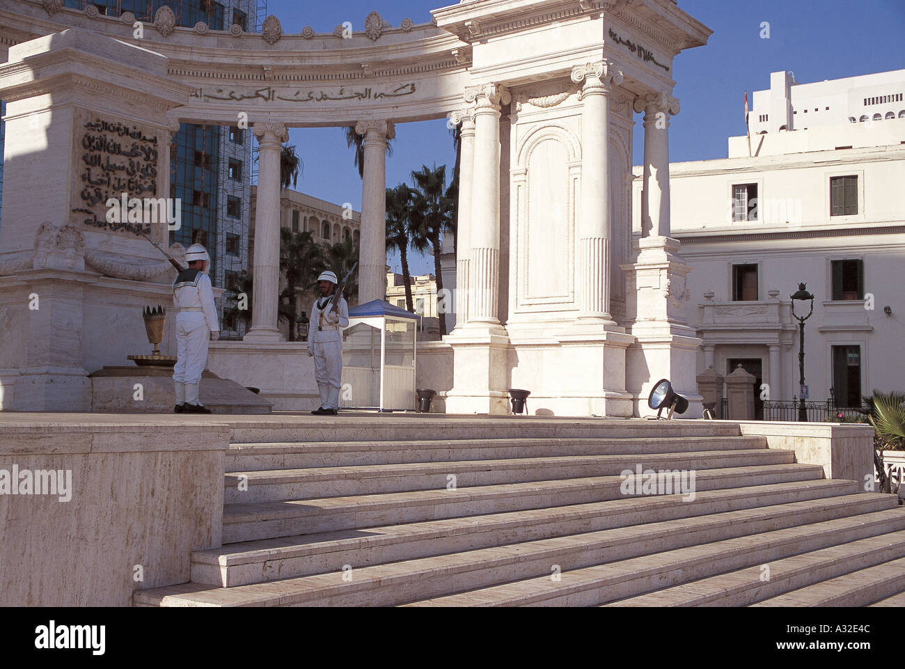 Tomb of the Unknown Soldier in Alexandria, Egypt Stock Photo - Alamy
