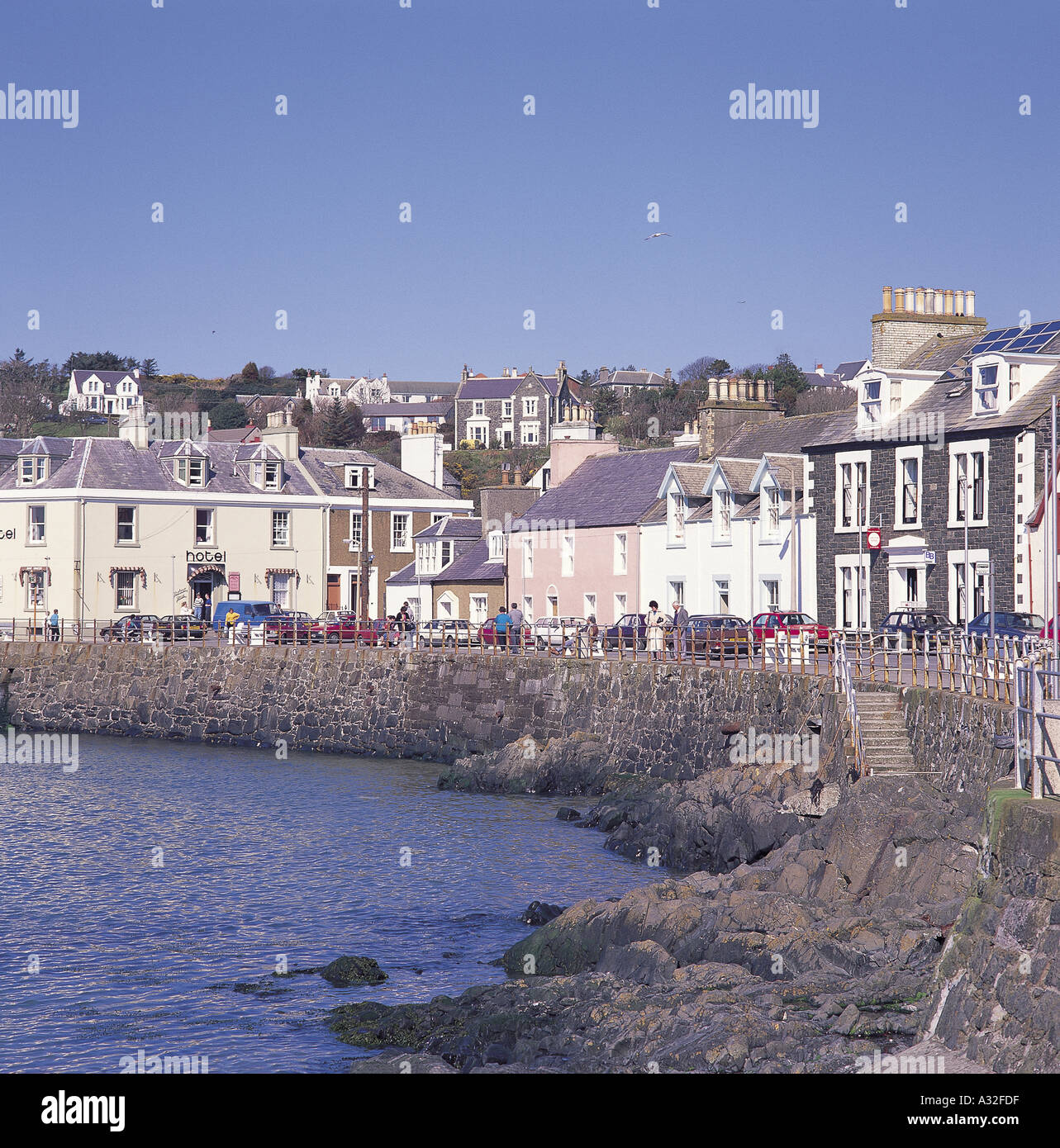 Portpatrick seafront hi-res stock photography and images - Alamy