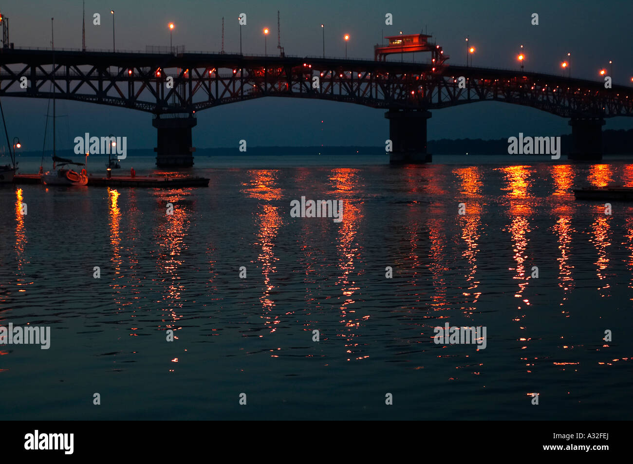 The george p coleman bridge hi-res stock photography and images - Alamy