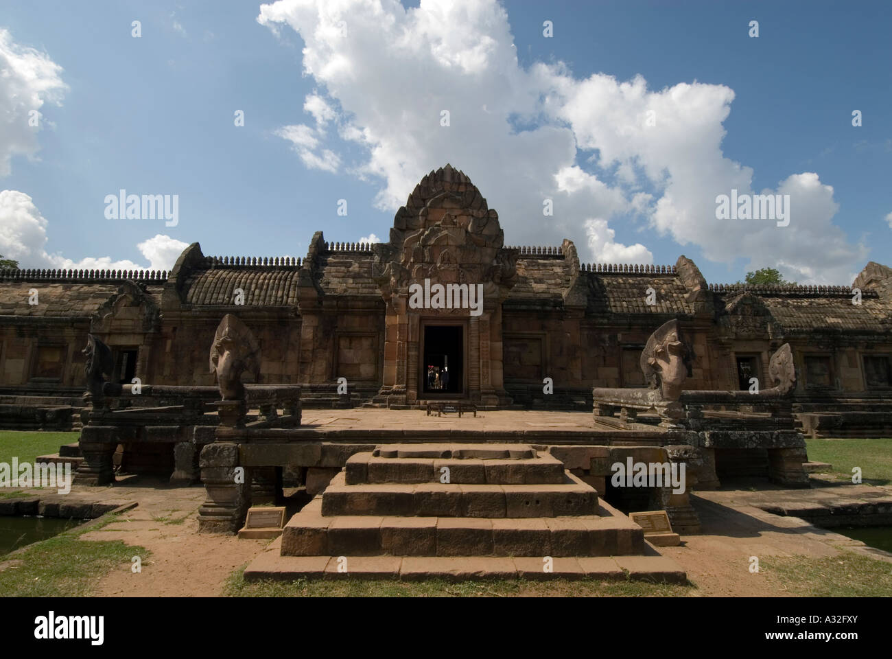 Phanom Rung Angkorian period Khmer temple. Buriram Thailand Stock Photo ...