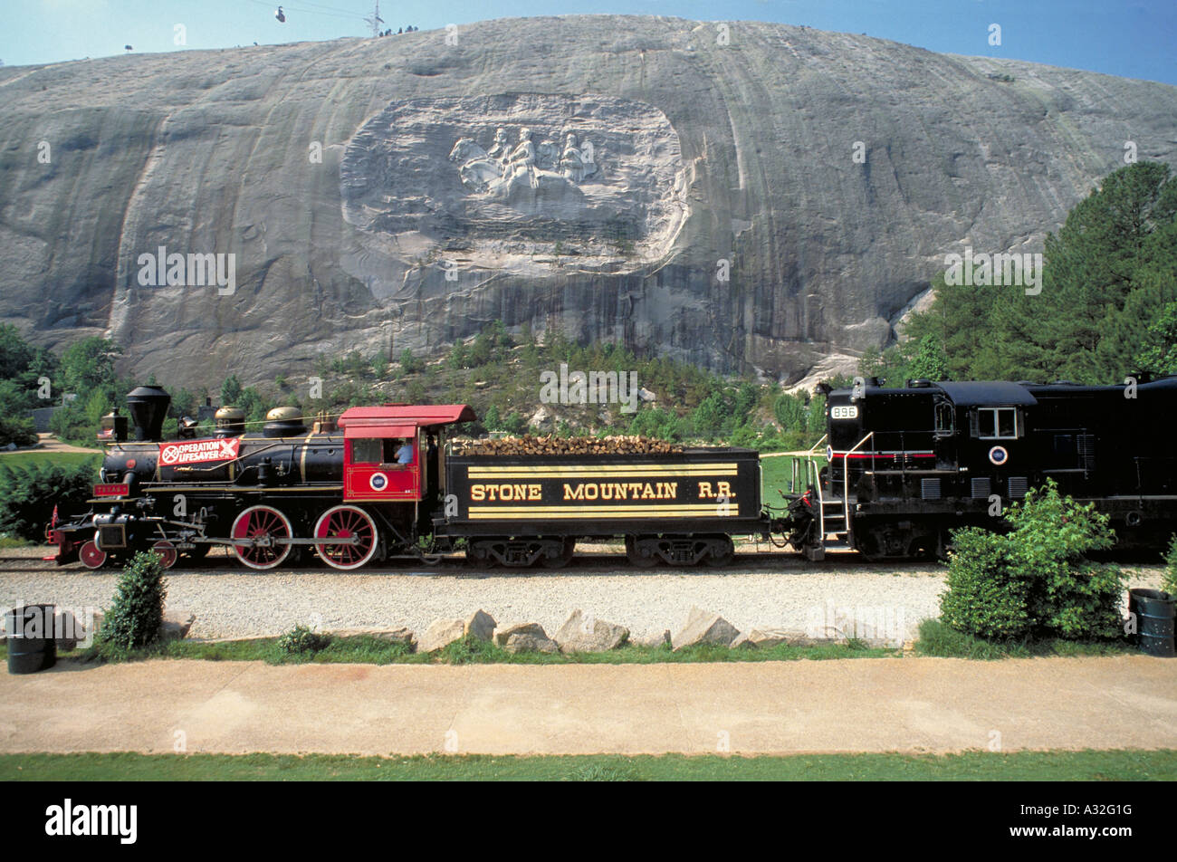 Elk222 1815 Georgia Atlanta Stone Mountain Park Stone Mountain Railroad ...