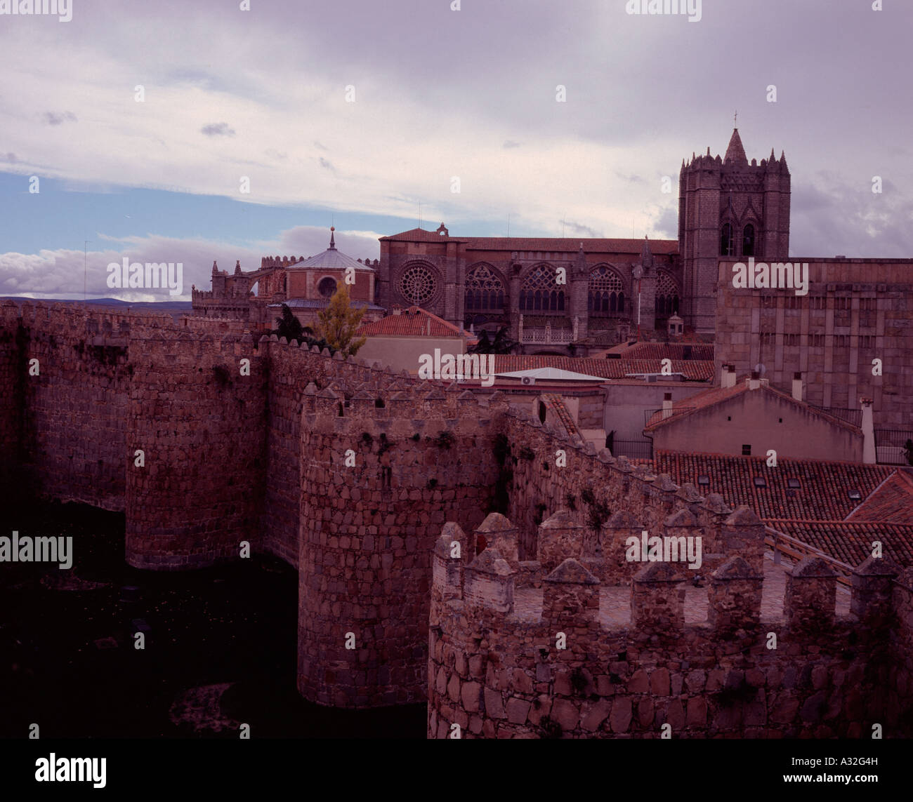 The Catedral de Ávila or Avila Cathedral, the oldest Spanish Gothic ...