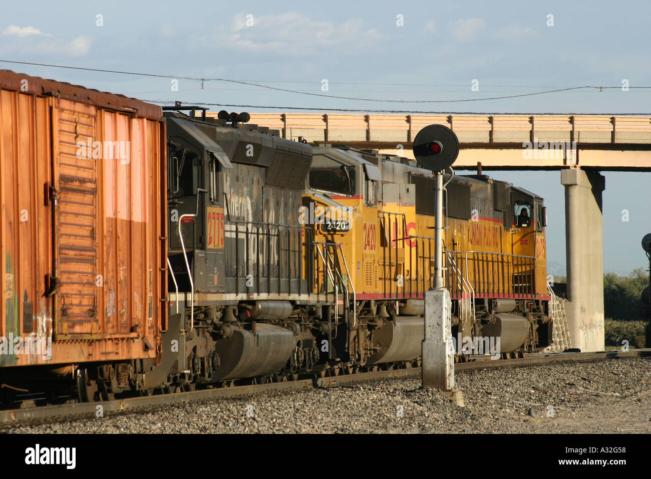 Union pacific railway bridge hi-res stock photography and images - Alamy