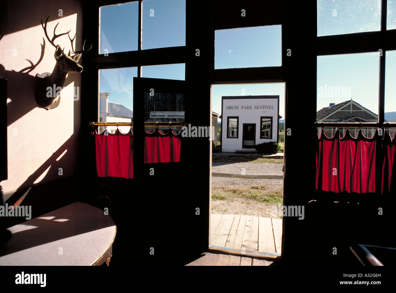 Elk267 3731 Colorado Fairplay South Park City Front St historic ...