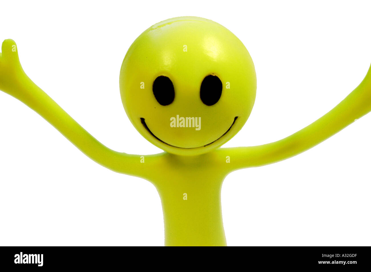 Yellow Smiley Face Stock Photo - Alamy