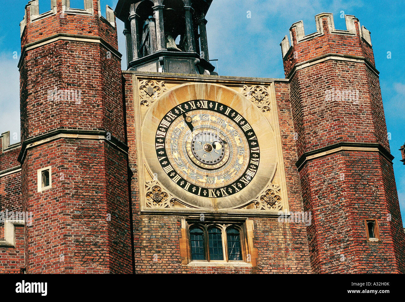 The Astronomical Clock, Hampton Court Palace, London, United Kingdom ...