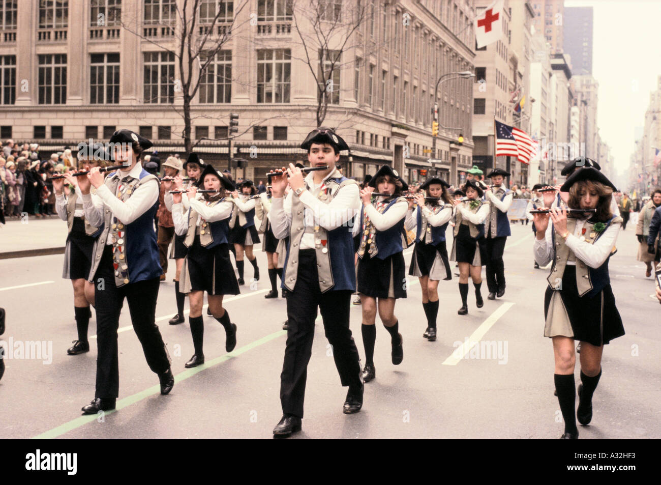 st patricks day parade new york 1981 1981 Stock Photo - Alamy