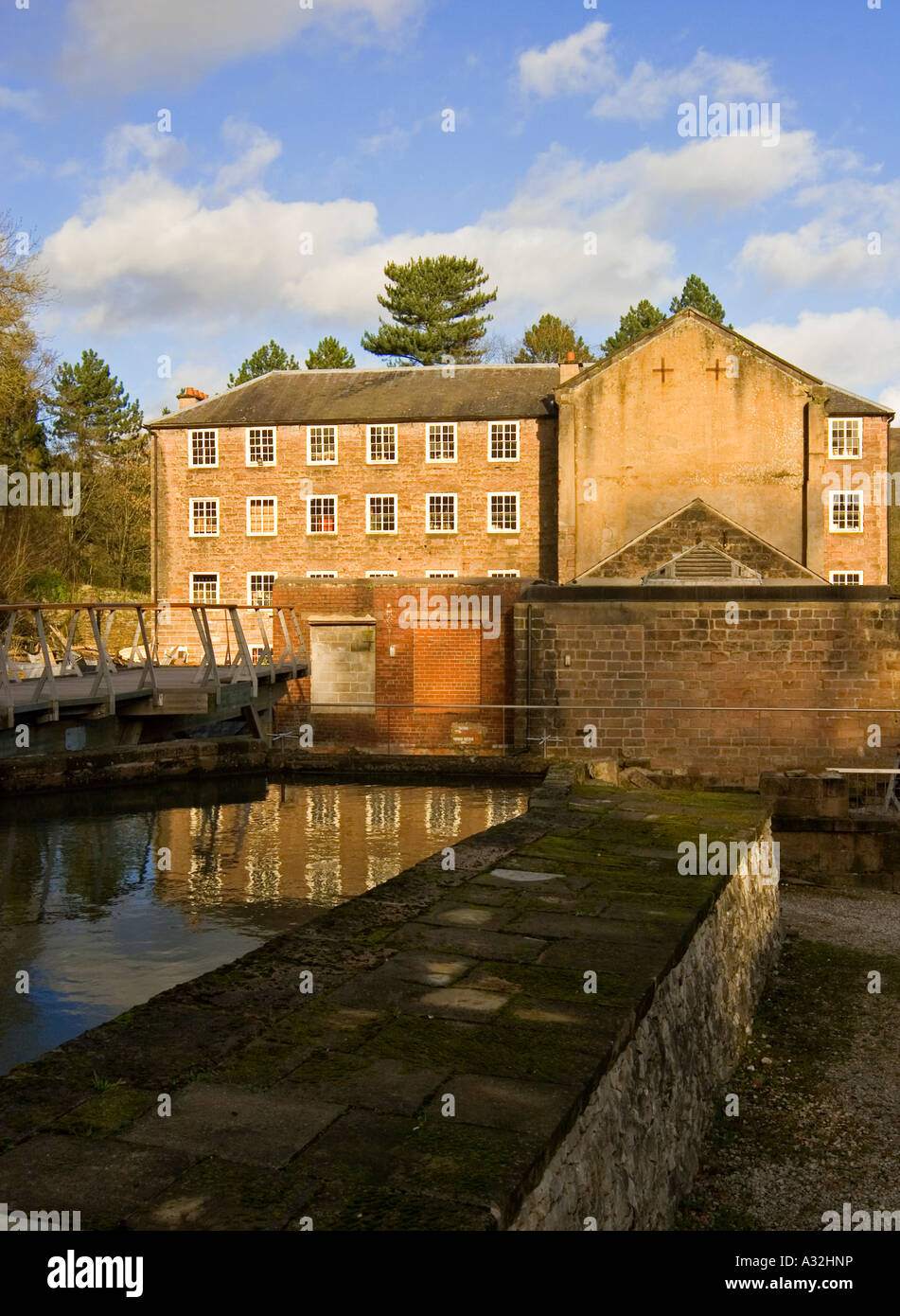 Richard Arkwright 1771 Cromford Derbyshire Uk High Resolution Stock ...