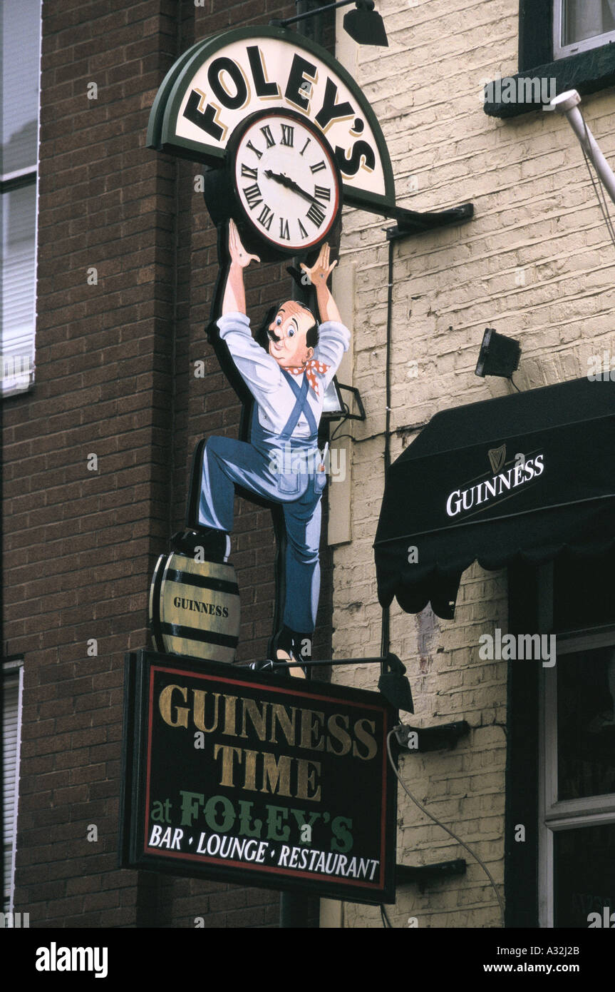 guinness clock in dublin Stock Photo - Alamy