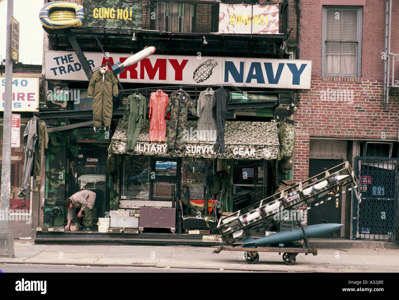 shop front soho new york Stock Photo - Alamy