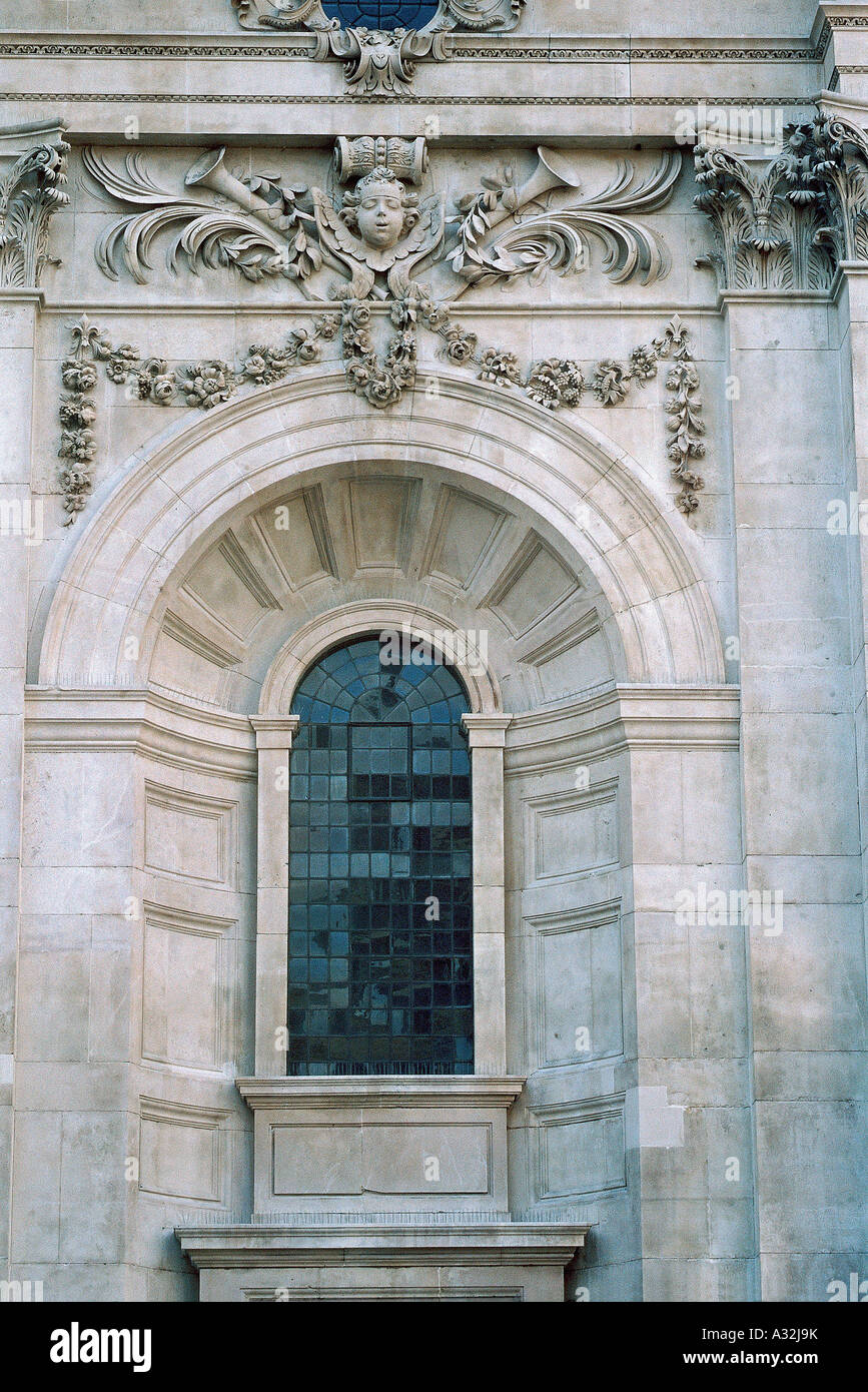 Window, St Paul's Cathedral, London, United Kingdom Stock Photo - Alamy