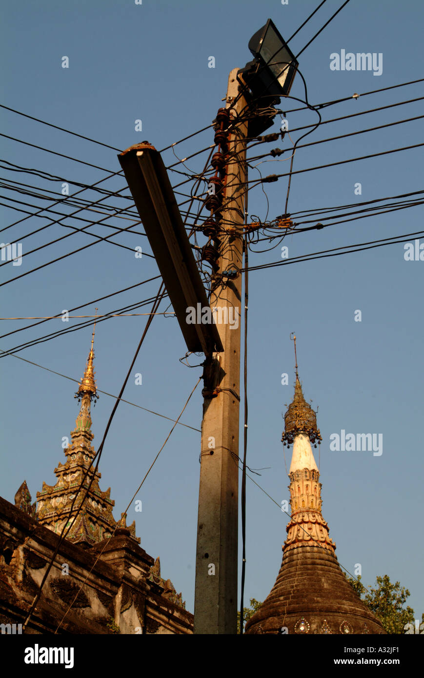 Wat Pa Pao Burmese style temple Chiang Mai Thailand Stock Photo - Alamy