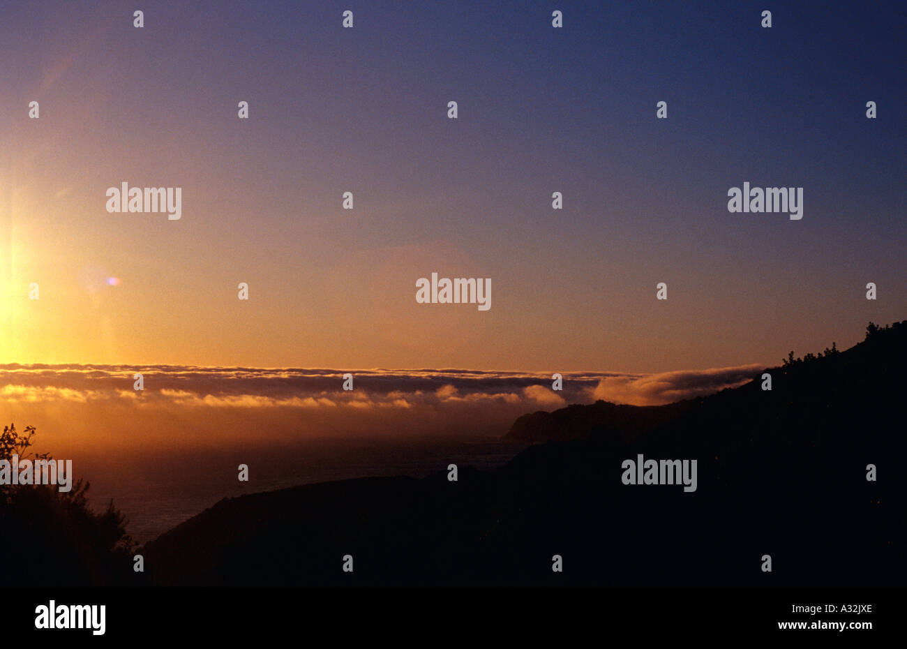 The fog rolling in Stock Photo - Alamy