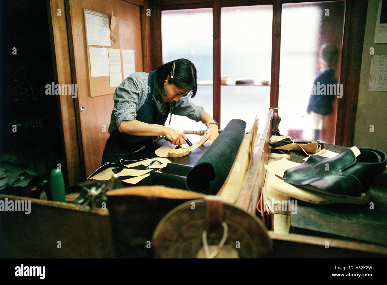 Bootmaker, John Lobb, St James Street, London, United Kingdom Stock ...