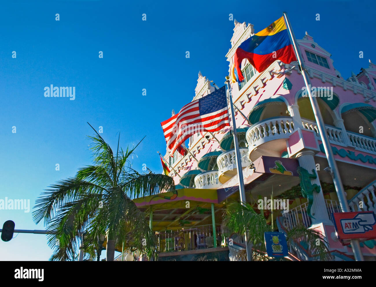 Stock Image of Royal Plaza Mall Aruba Stock Photo - Alamy