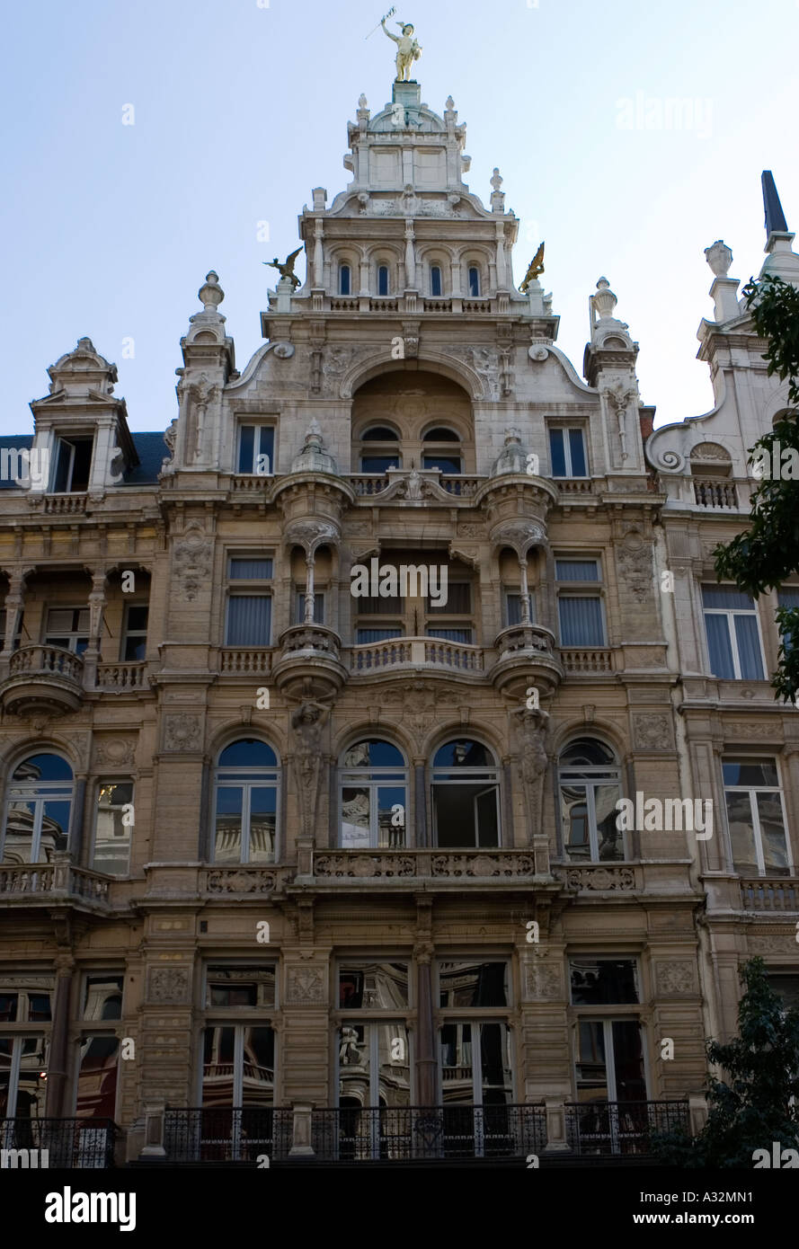 Historic architectures in Antwerp Belgium Stock Photo - Alamy