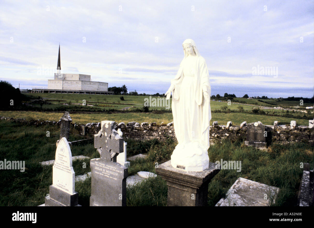 knock cathedral ireland Stock Photo - Alamy