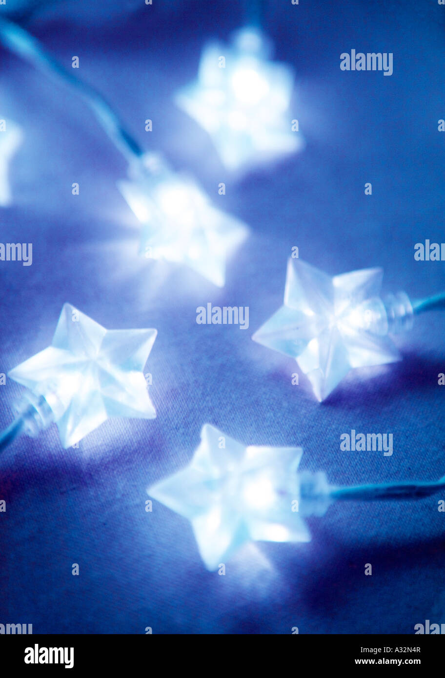 Star shaped fairy lights hi-res stock photography and images - Alamy
