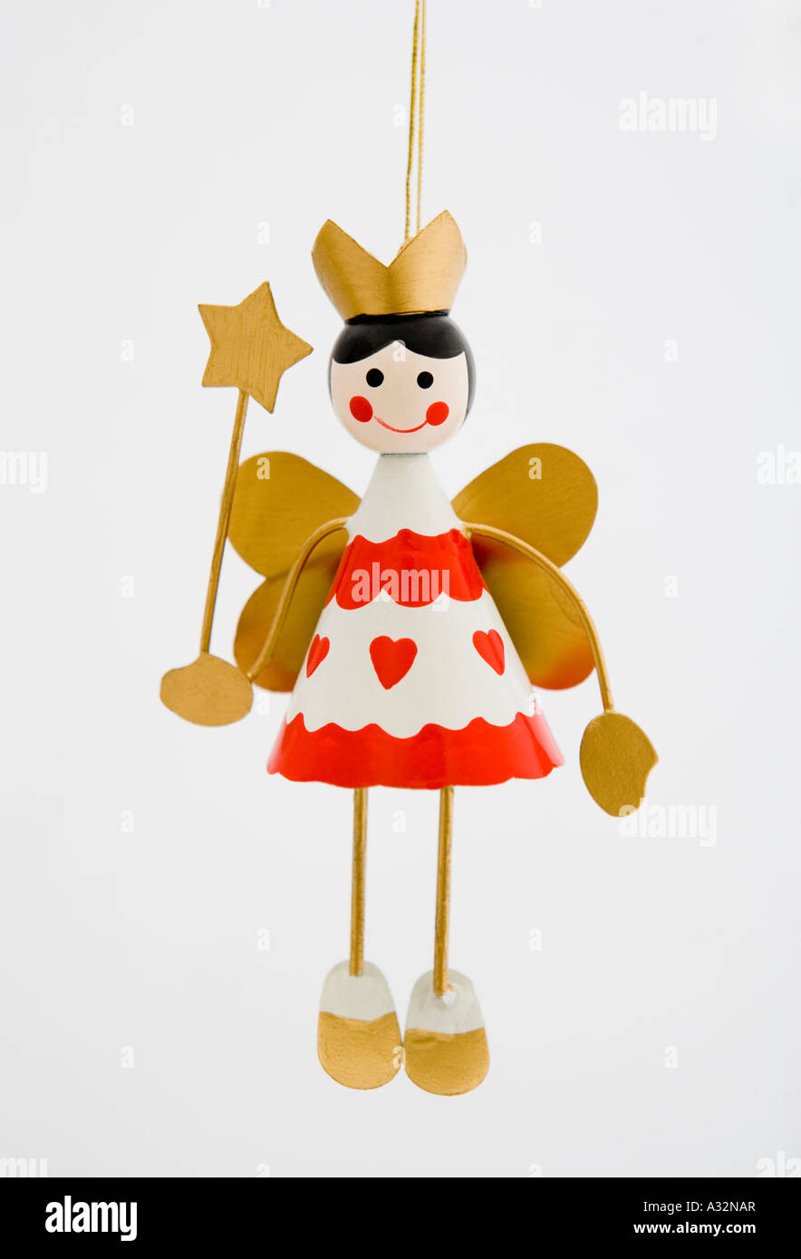 Angel tree decoration Stock Photo - Alamy