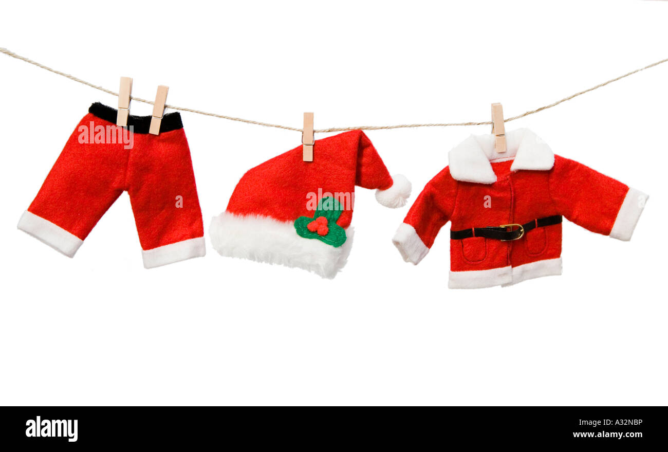 Santa suit washing hi-res stock photography and images - Alamy