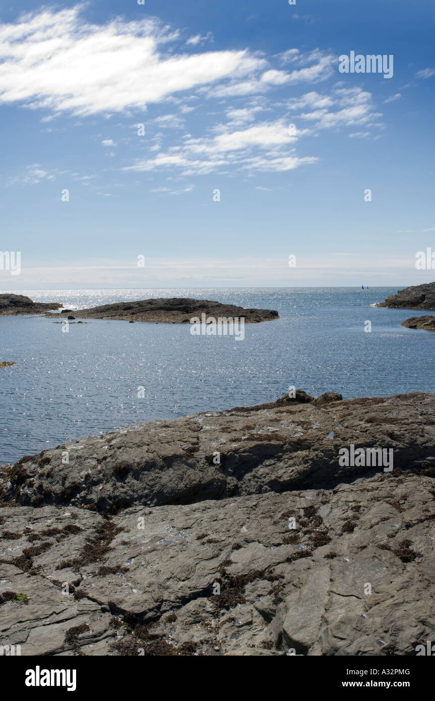 Sailing Boats on the Horizon 2 Stock Photo - Alamy