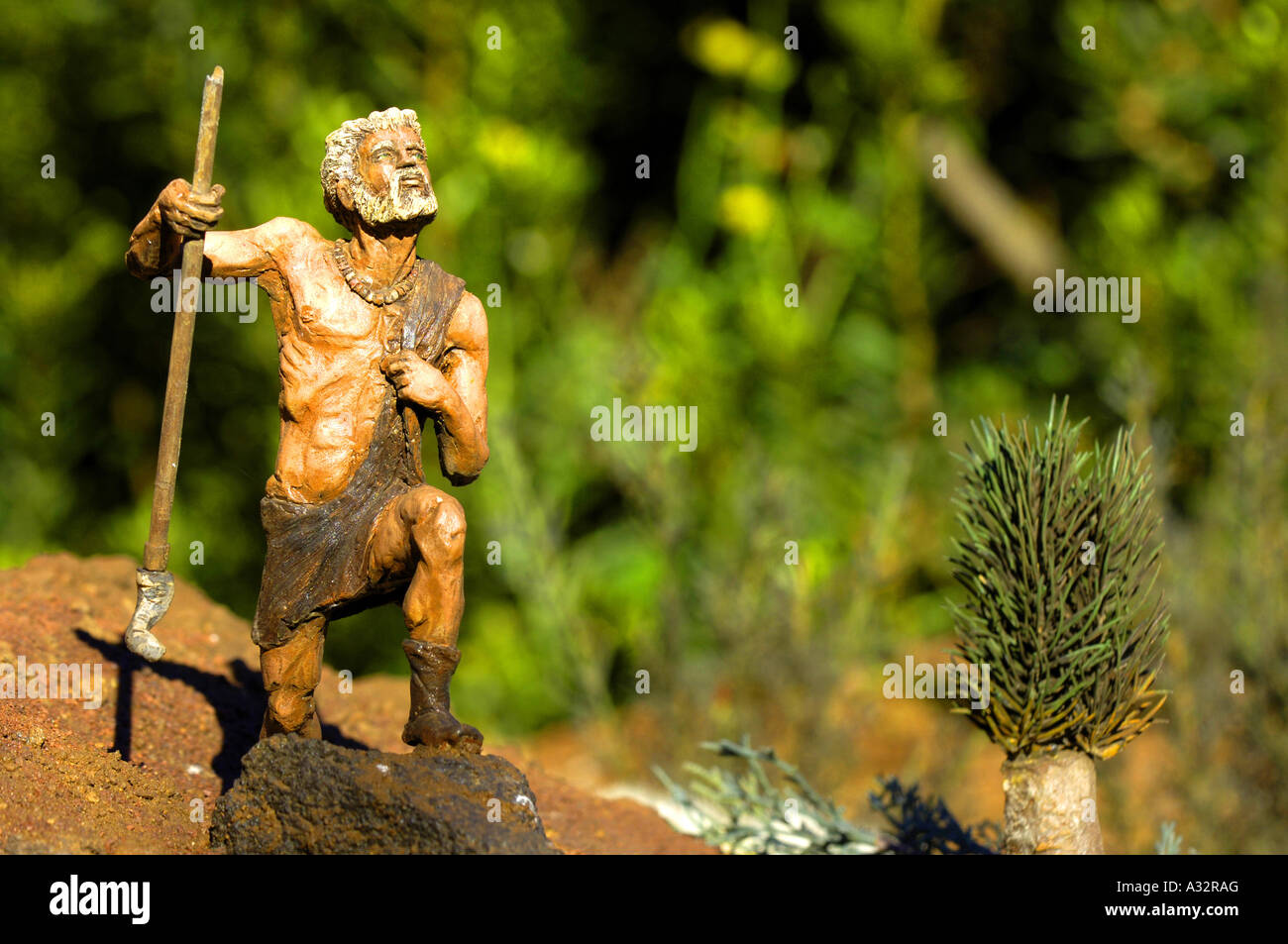 model village models figures tiny small people ancient cavemen man male ...