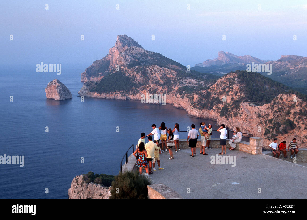Viewpoint Mirador es Colomer at the Formentor Peninsula, Mallorca ...