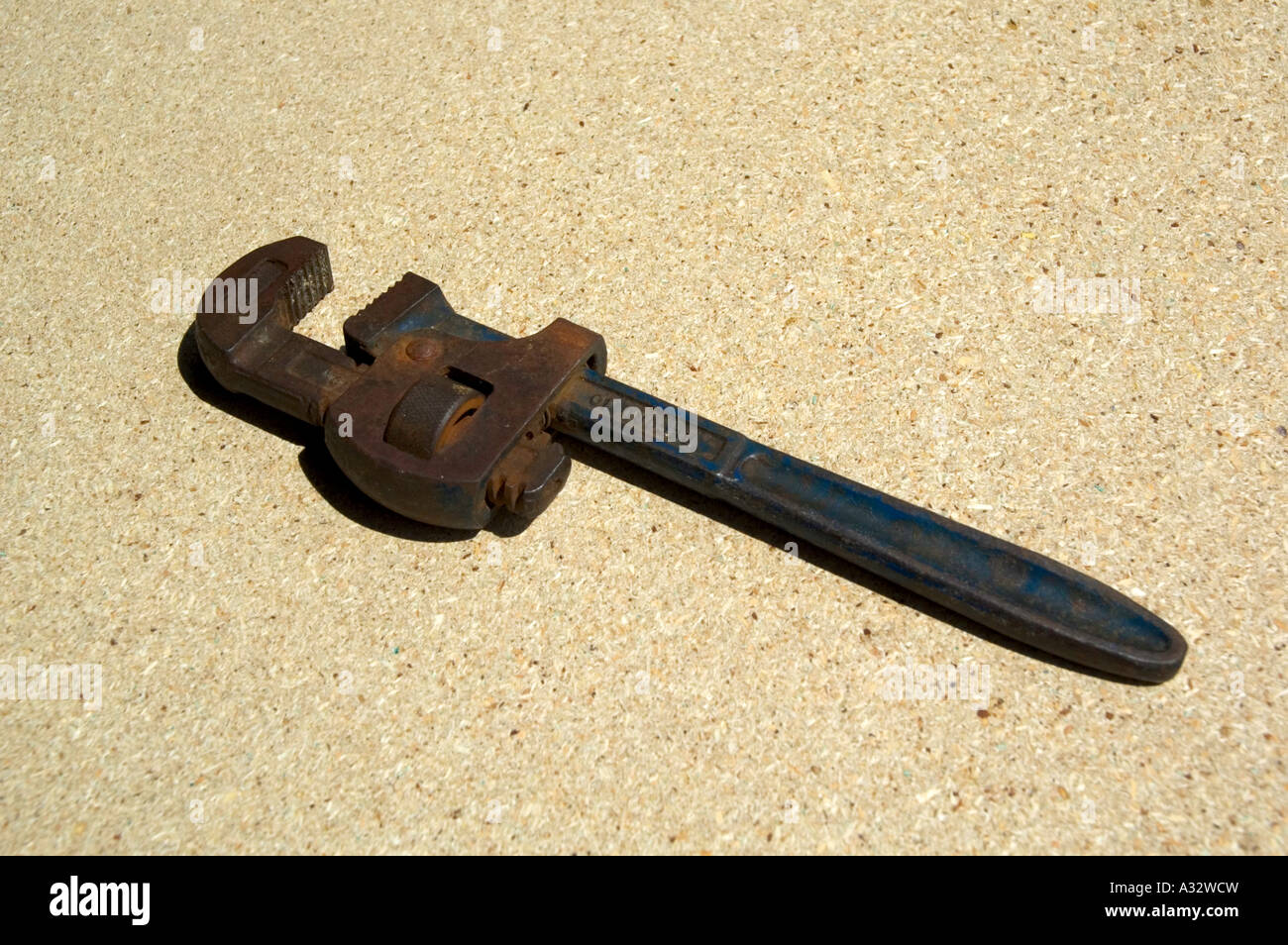 an old style wrench Stock Photo - Alamy