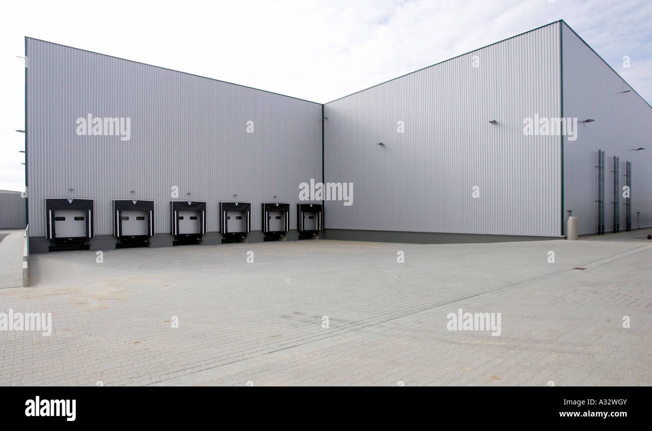 A modern storehouse, Willich, Germany Stock Photo - Alamy