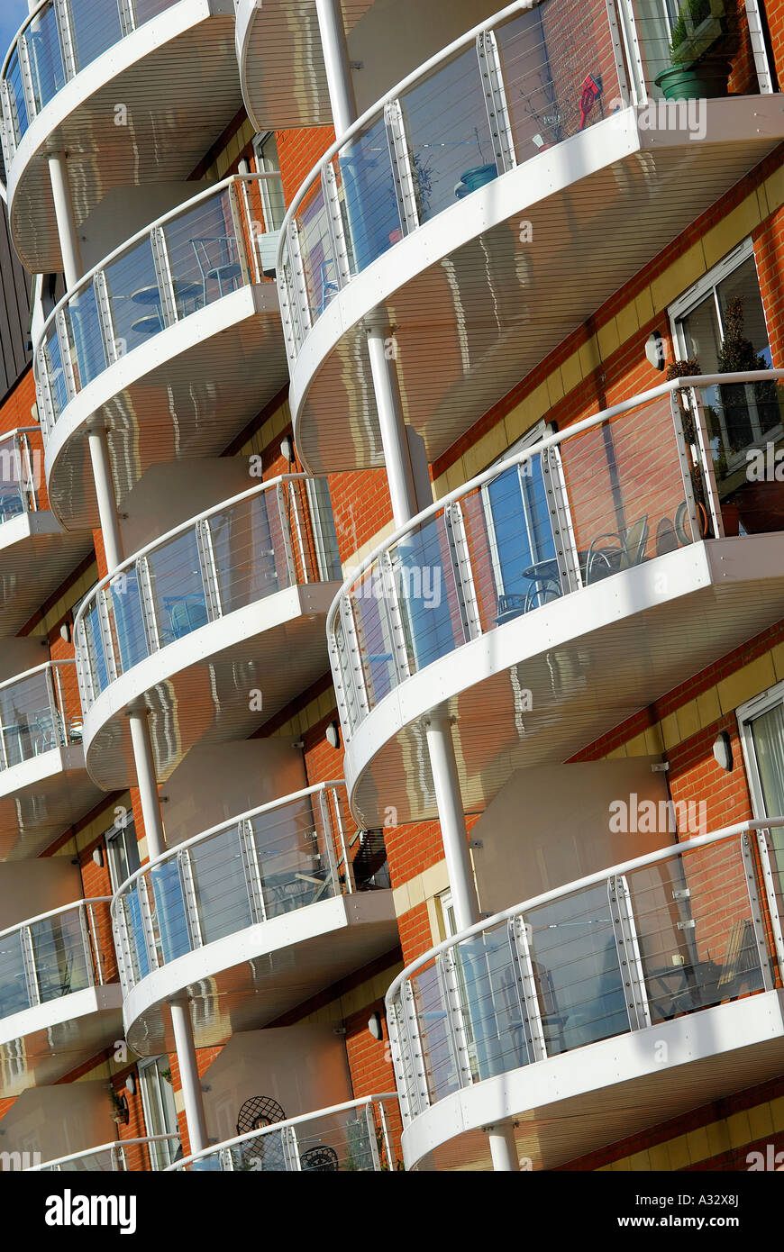 apartment building, ipswich, suffolk, england Stock Photo - Alamy