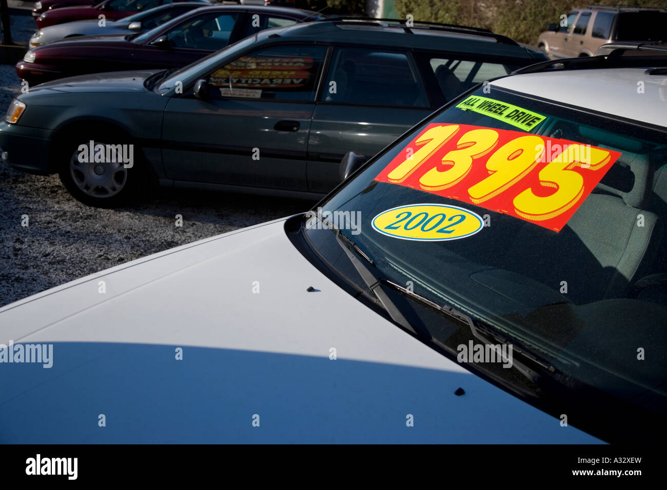 Car sticker price year hi-res stock photography and images - Alamy