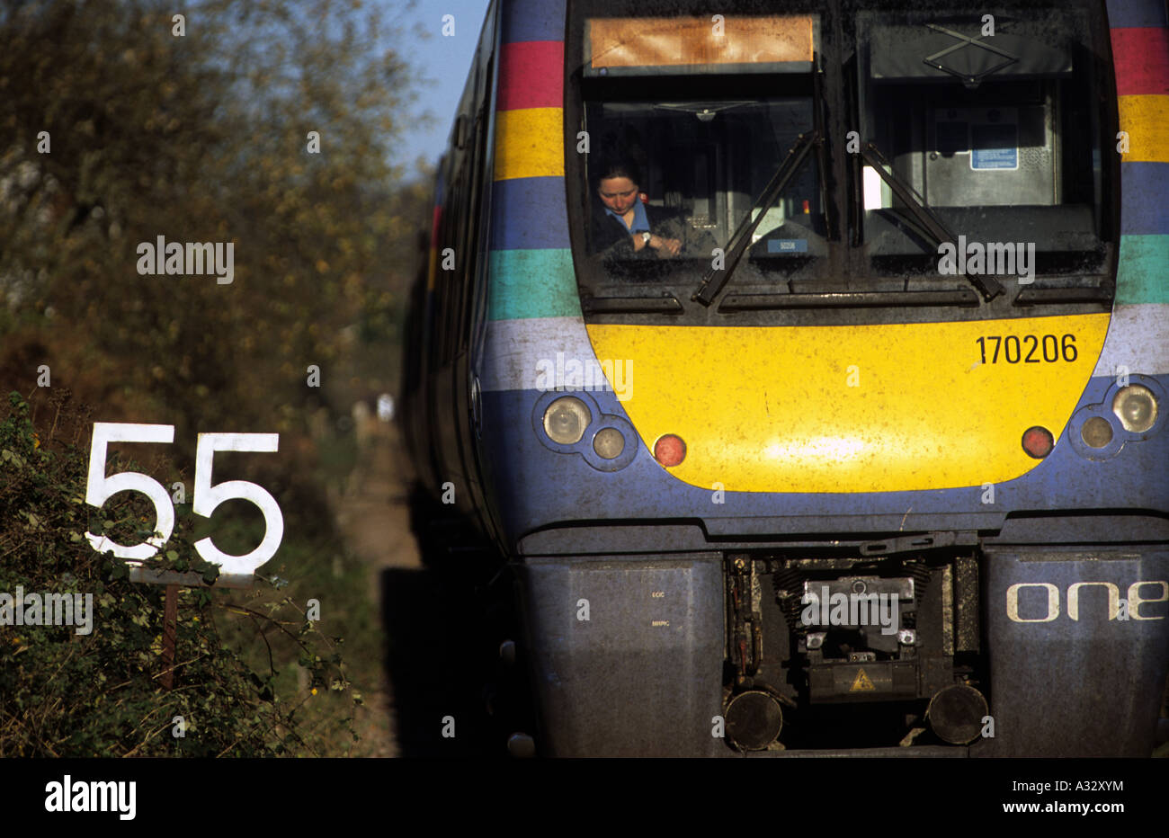 One Railways passenger service from London Liverpool Street to ...