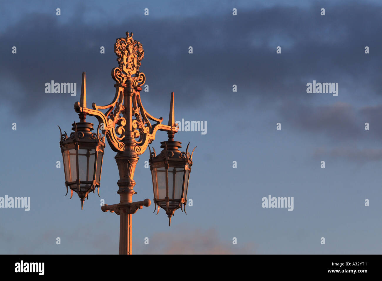 Brighton Street Lamps along the Sea Front Stock Photo - Alamy