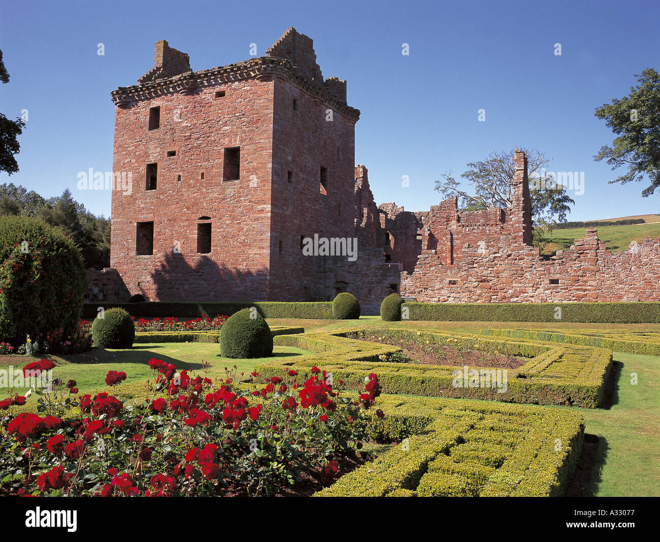 Edzell castle hi-res stock photography and images - Alamy