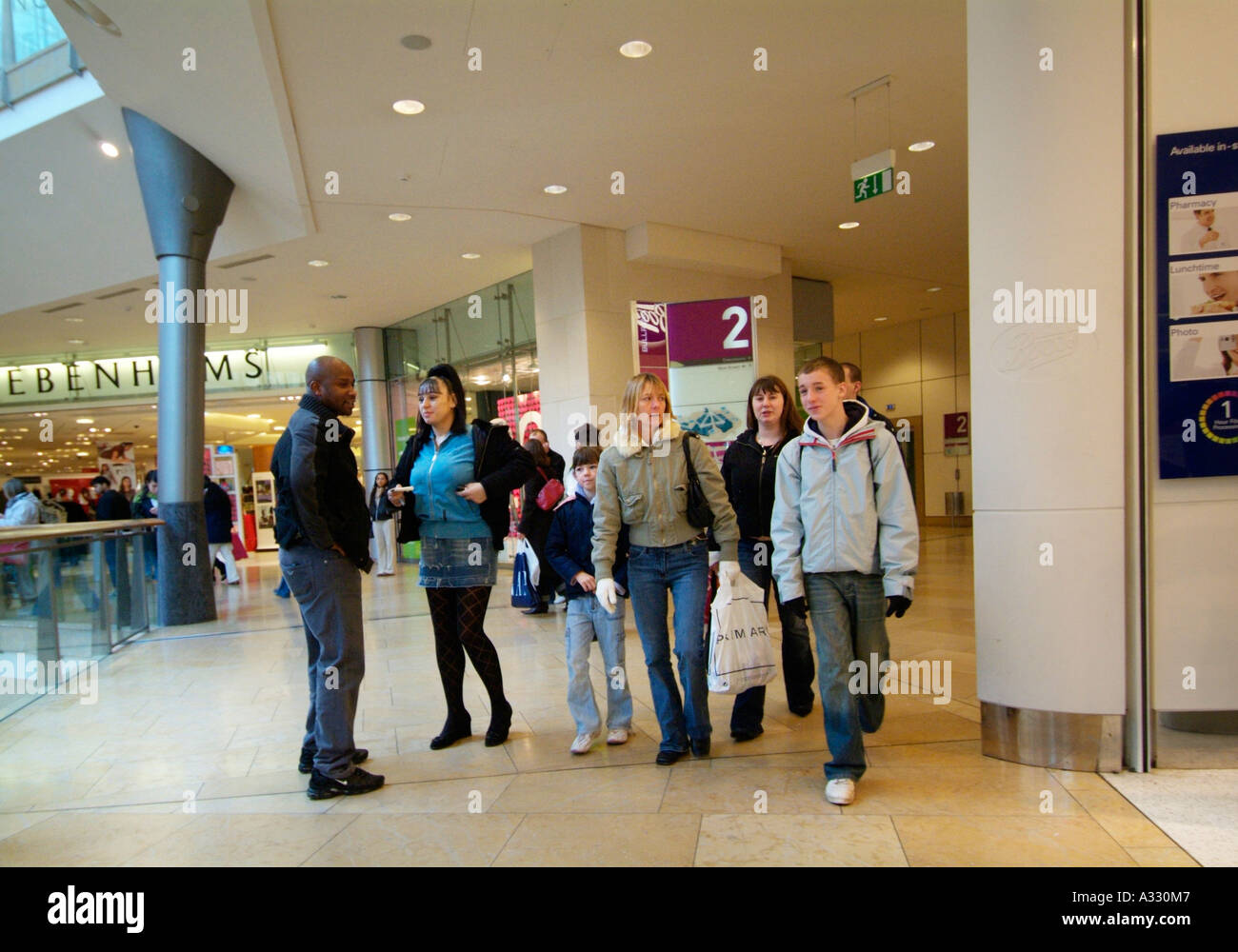 Bullring Birmingham retail shopping centre Department store UK United ...